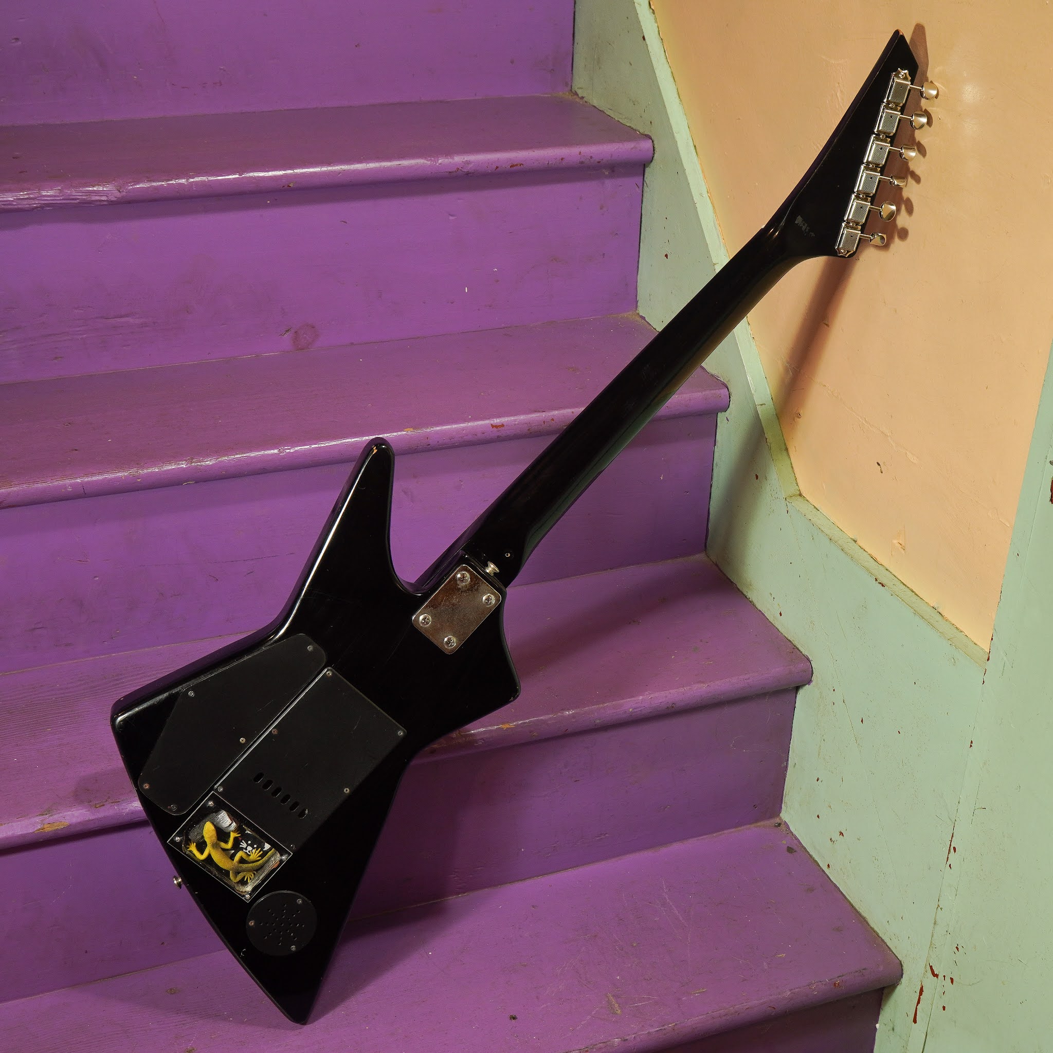 1980s Synsonics (Korean-made) Mini-Explorer Electric Guitar