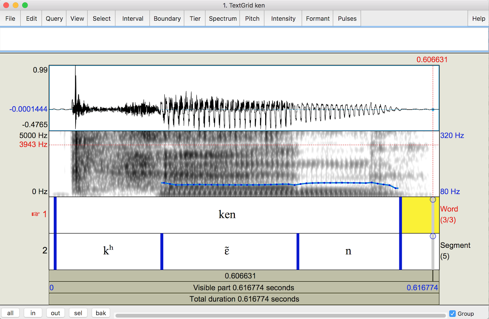 Buffalo linguist: Tutorial: Creating pretty spectrograms