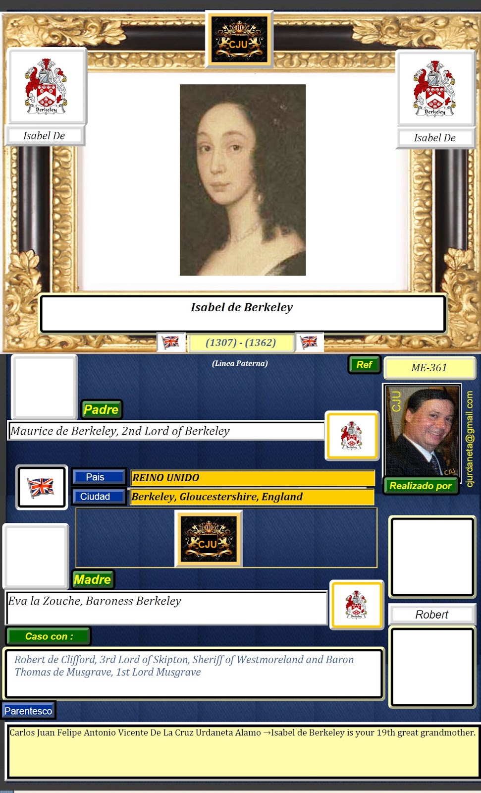 FAMILIA #URDANETA Y SUS PARIENTES #GENEALOGIA #GENEALOGY: Isabel de ...