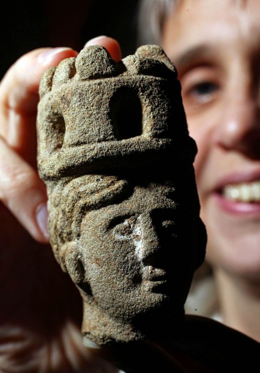 ANTINOUS THE GAY GOD: ANTINOUS-ERA STATUETTE OF BRIGANTIA FOUND NEAR ...