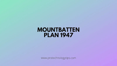 [Short Notes] Mountbatten Plan 1947 UPSC