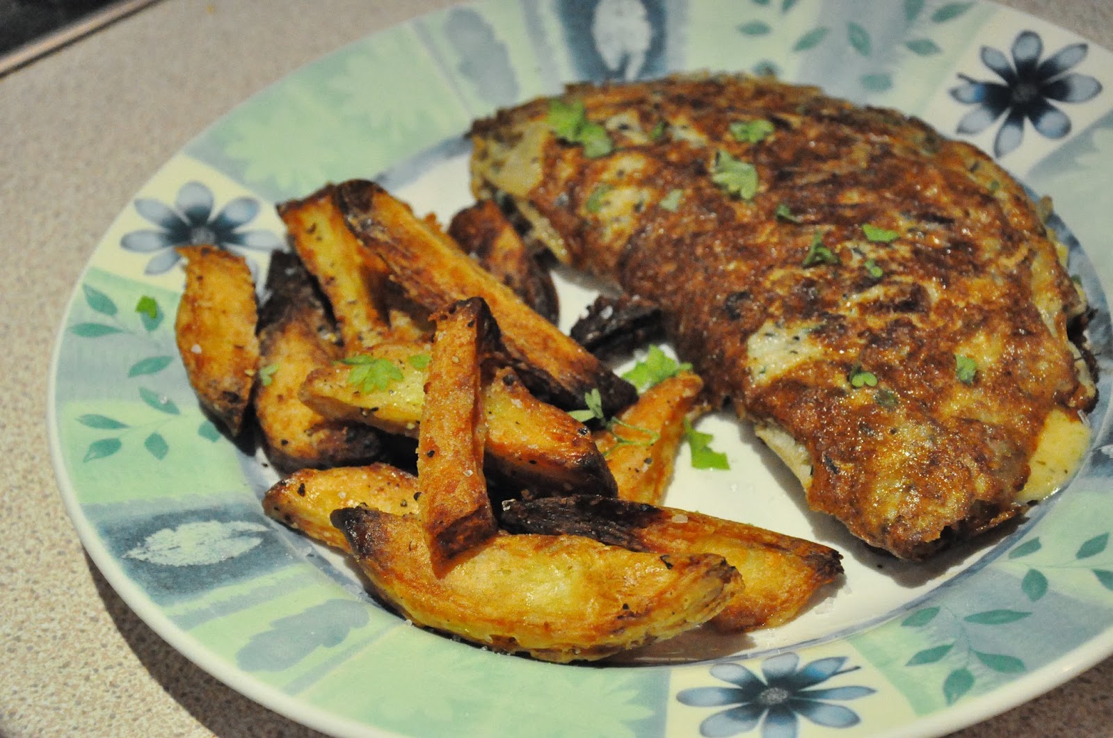 This Is Uni Food: Omelette and Chips (the awesome way)