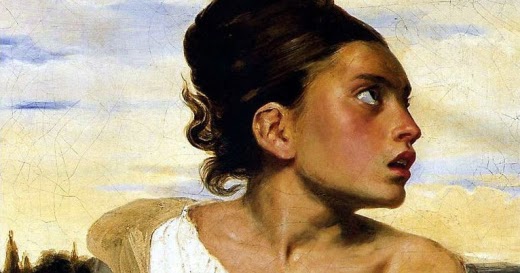 Online Sanat Galerisi: The Orphan Girl at the Cemetery ( Mezarlıktaki ...