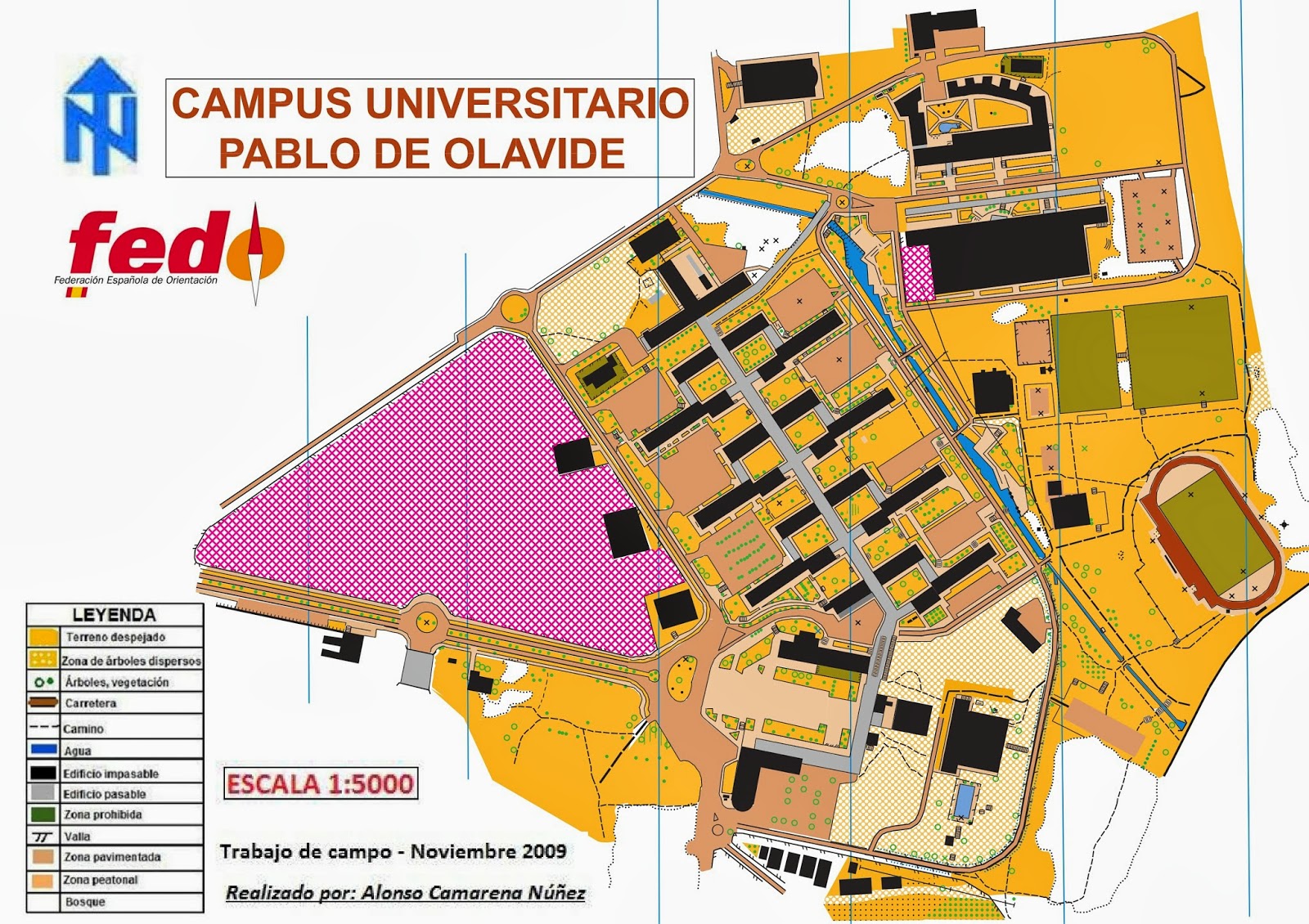 Blog de Alonso Camarena Núñez: Mapas Orientación hechos por mi