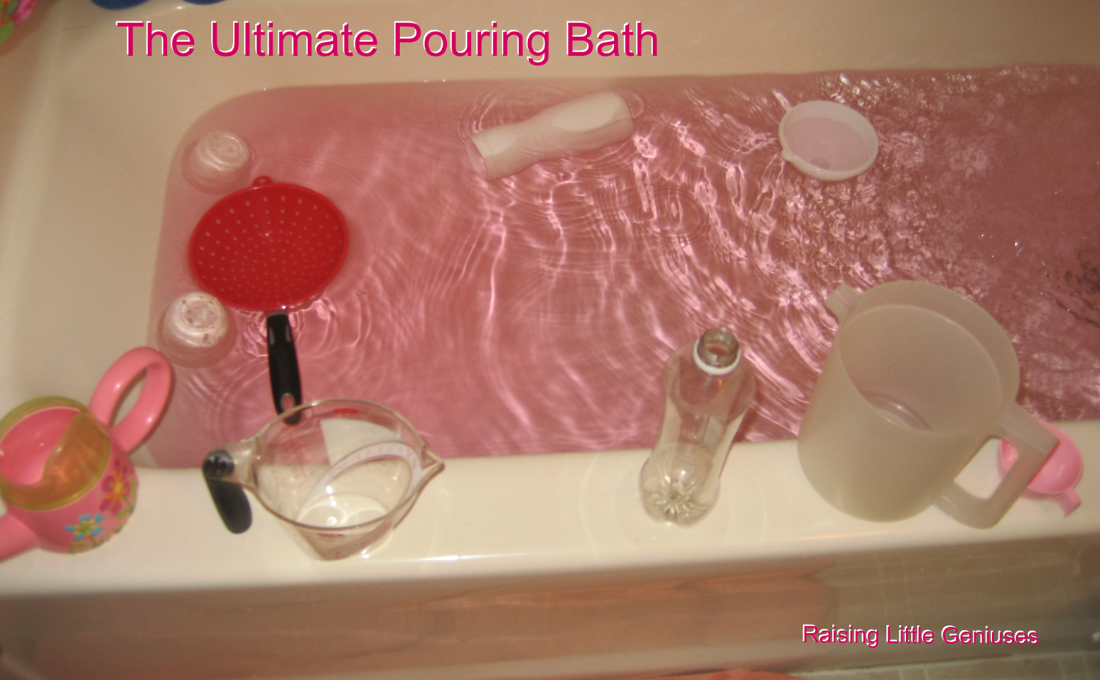 Raising Little Geniuses: The Ultimate Pouring Bath
