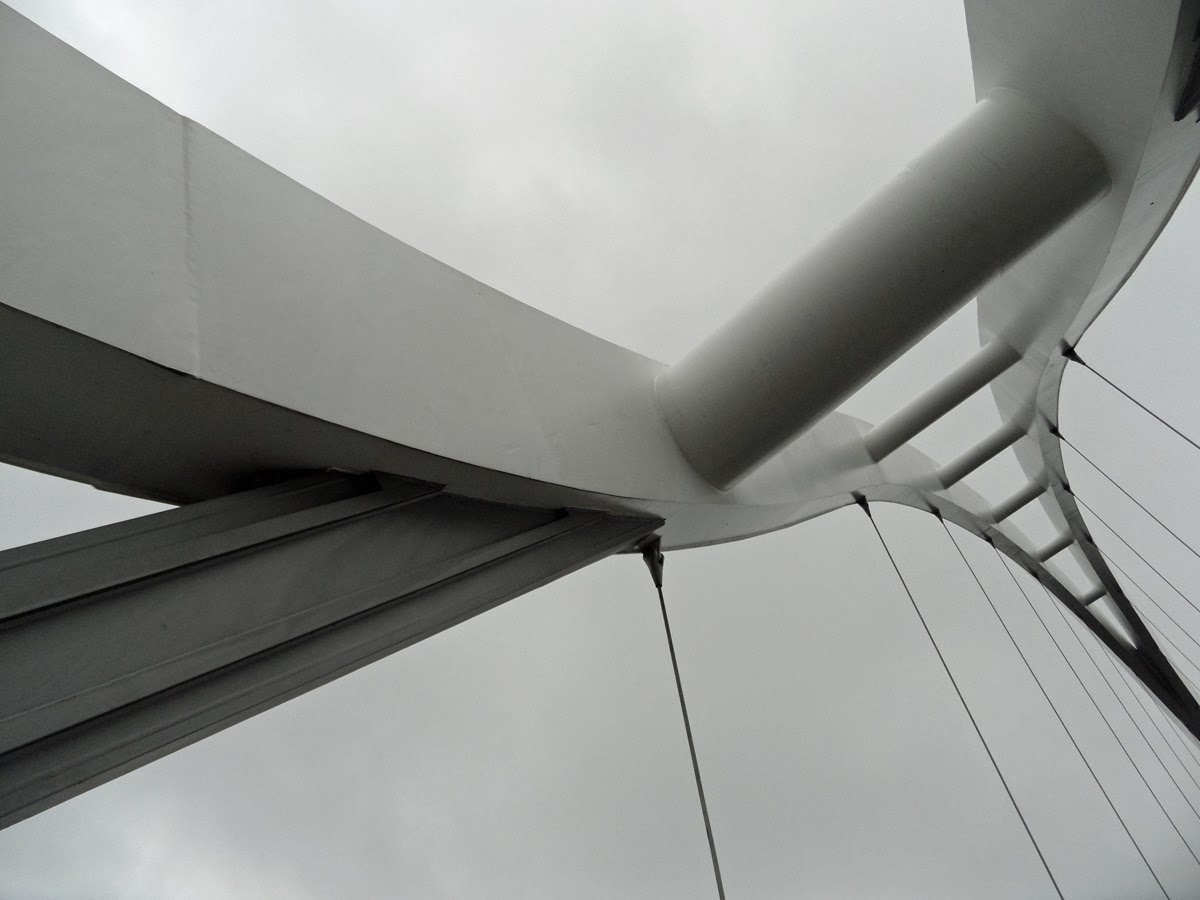 The Happy Pontist: Teesside Bridges: 4. Infinity Bridge