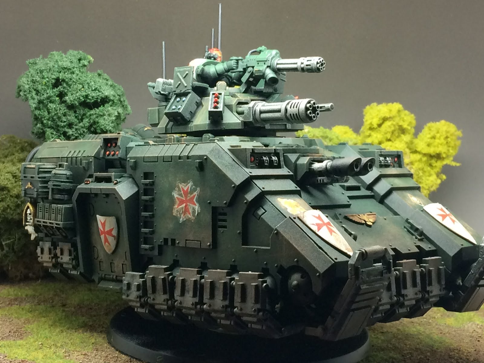 Matt's gaming page (Glenbrook Games): Primaris Repulsor for my 40k Dark ...