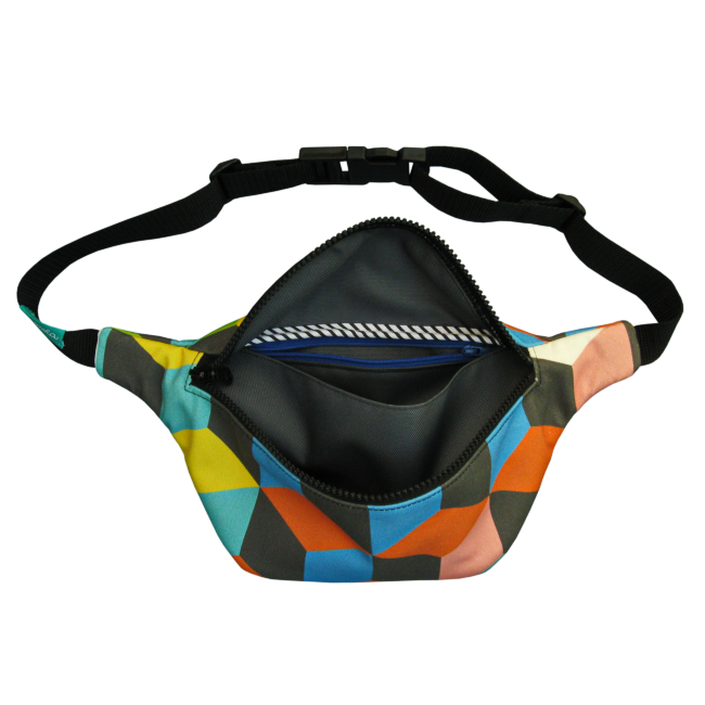 lukola handmade: Nerka CUBES IV // Hip Bag CUBES IV