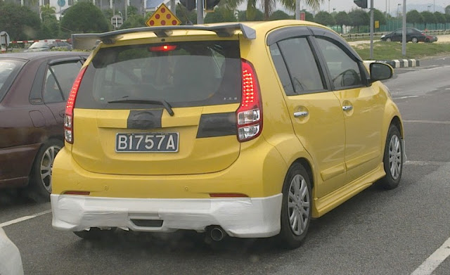 Malaysia Motoring News: Perodua Myvi Extreme / Myvi SE 1.5 spyshots