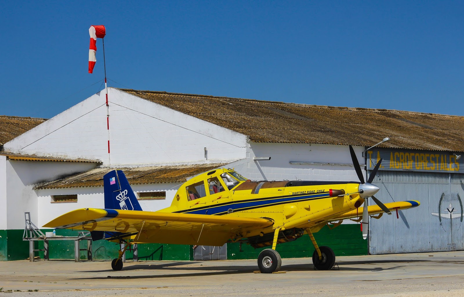Aviación Utrera (SPOTTER): AIR TRACTOR 802F- MARTINEZ RIDAO CHILE