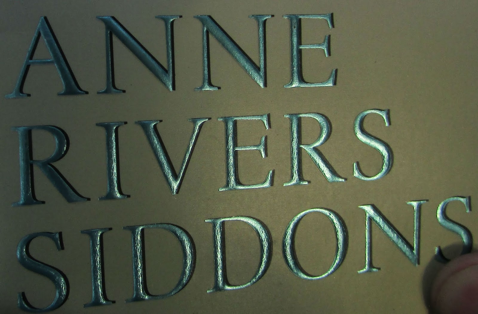 Debbi's Front Porch: Good-bye, Anne