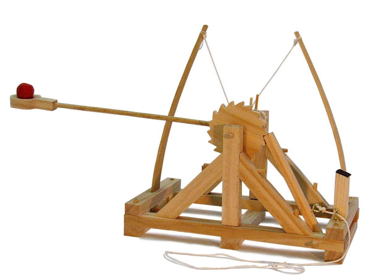 PROYECTOS DE CIENCIAS: CATAPULTA DE DA VINCI