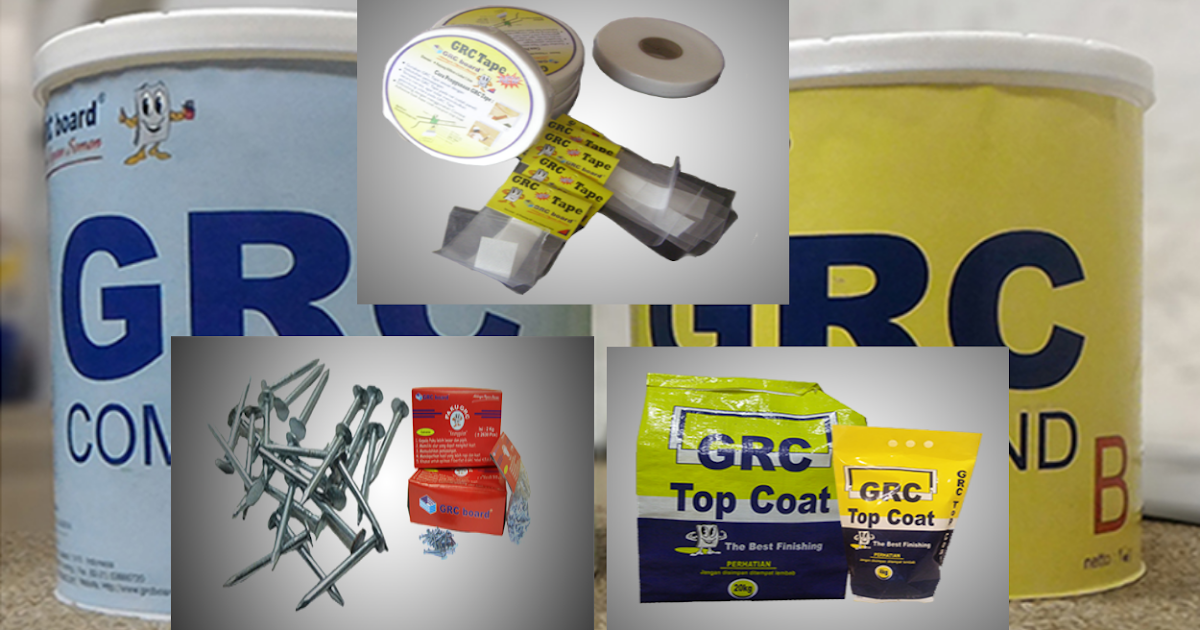 DUNIA BAHAN BANGUNAN BANDUNG: HARGA AKSESORIES GRC BOARD