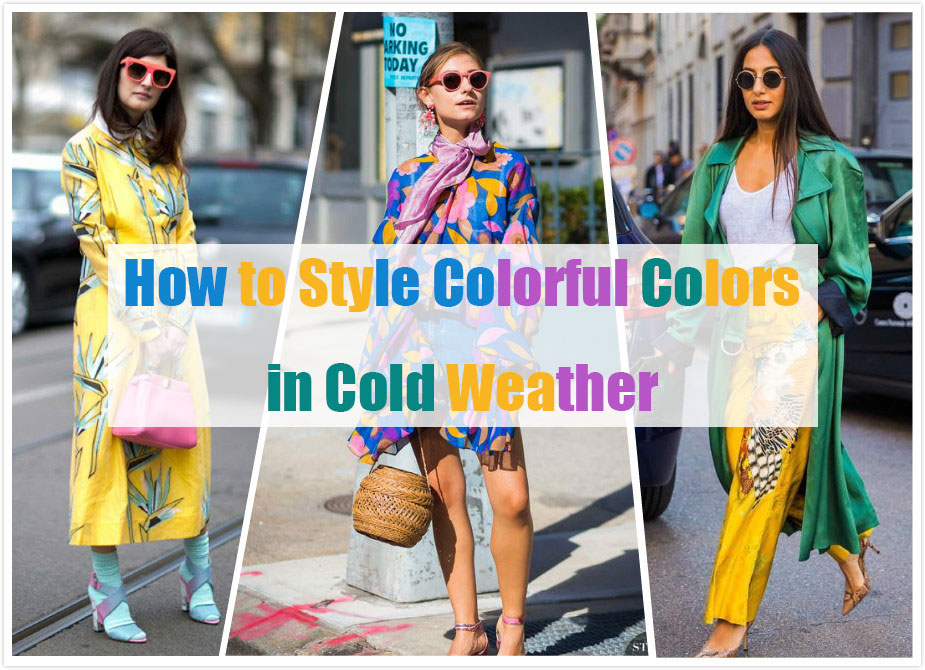 How to Style Colorful Colors in Cold Weather - Morimiss Blog
