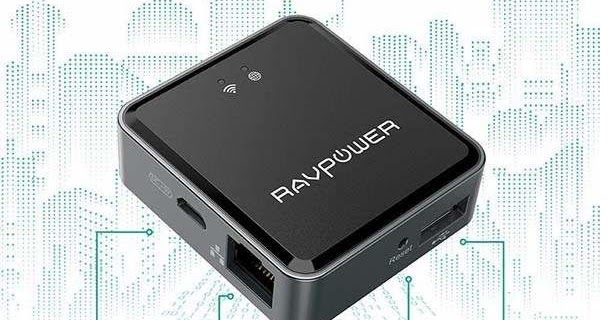 Tecnoneo: RAVPower N300 es un router de viaje inalámbrico que te ...