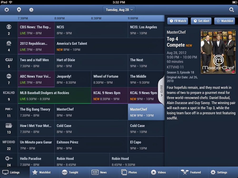 OUR ENGLISH CLASS: Reading skill: TV guide