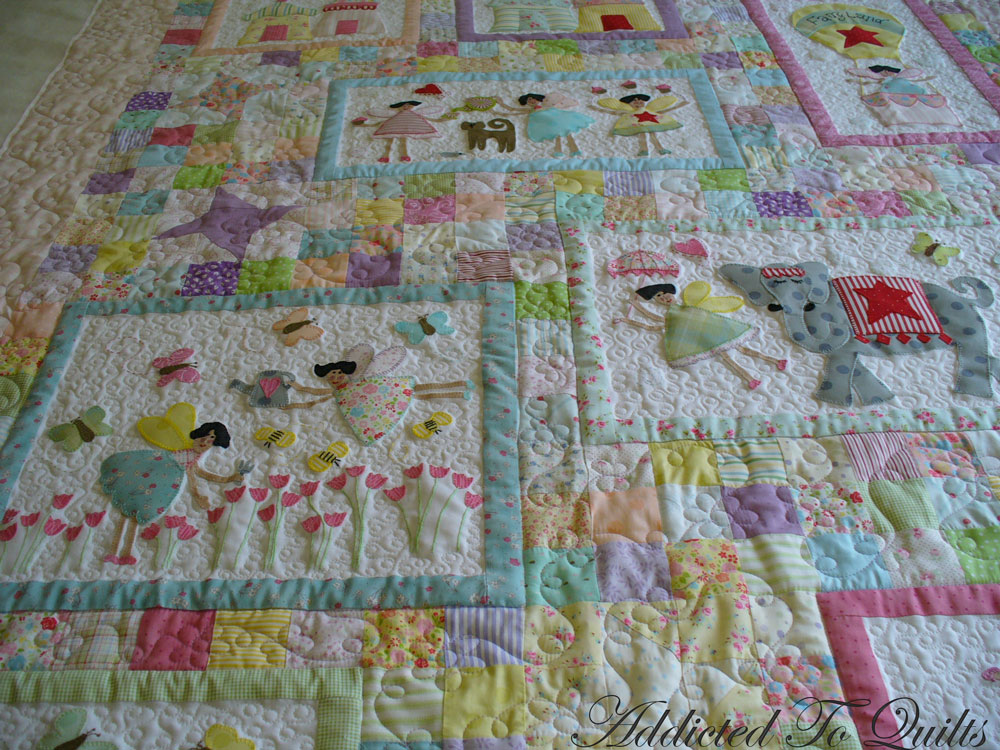 Addicted To Quilts: A Pretty Quilt for a Girl