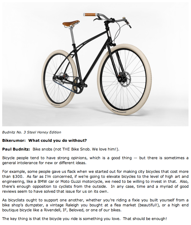 Bike Snob NYC: Bikes: The Less Things Change, The More They Stay The Same