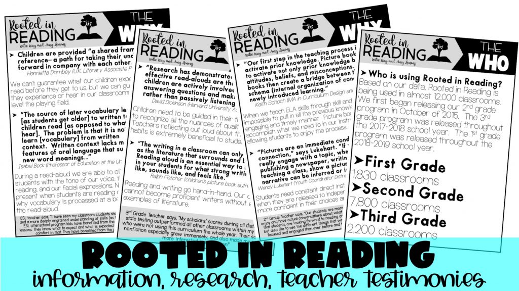 The WHY Behind Rooted in Reading - Queen of the First Grade Jungle