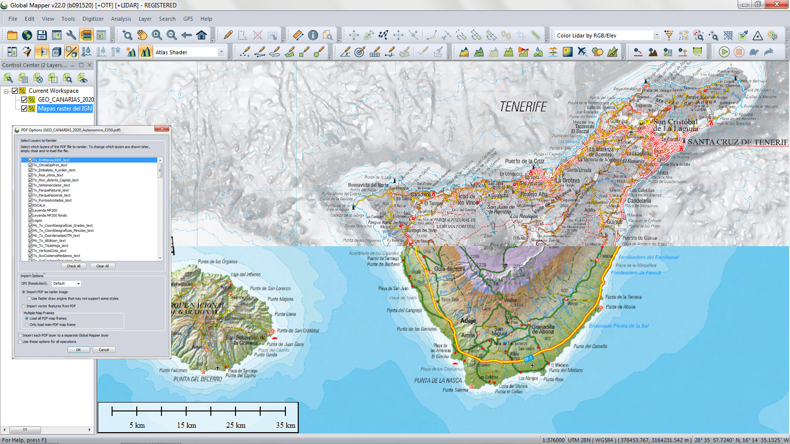 Cartografía Digital: Nuevo producto IGN: Mapa autonómico vectorial.