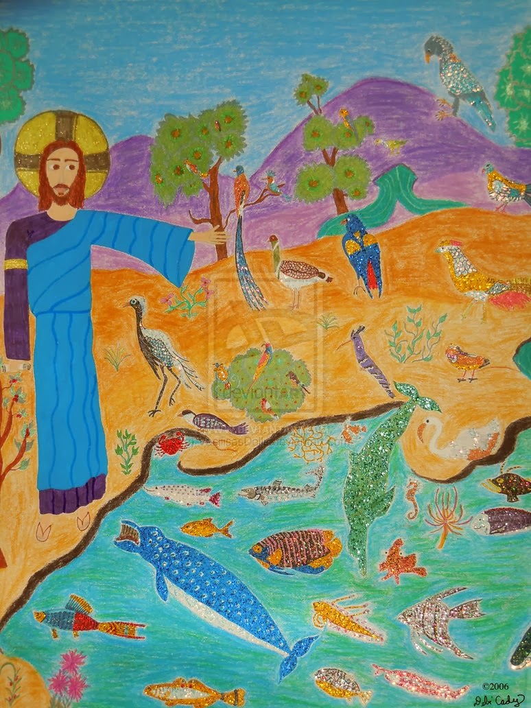 Thrice Tenth Kingdom: New Illustration: Creation: The Fifth Day