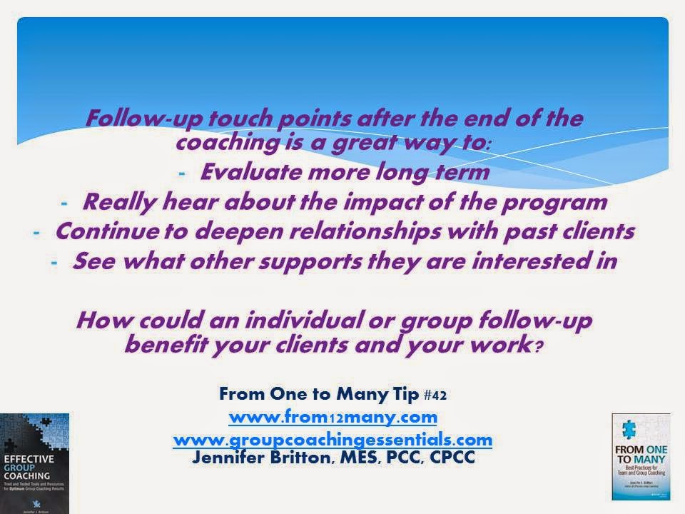 Group Coaching: Ins and Outs: Five From One to Many Tips