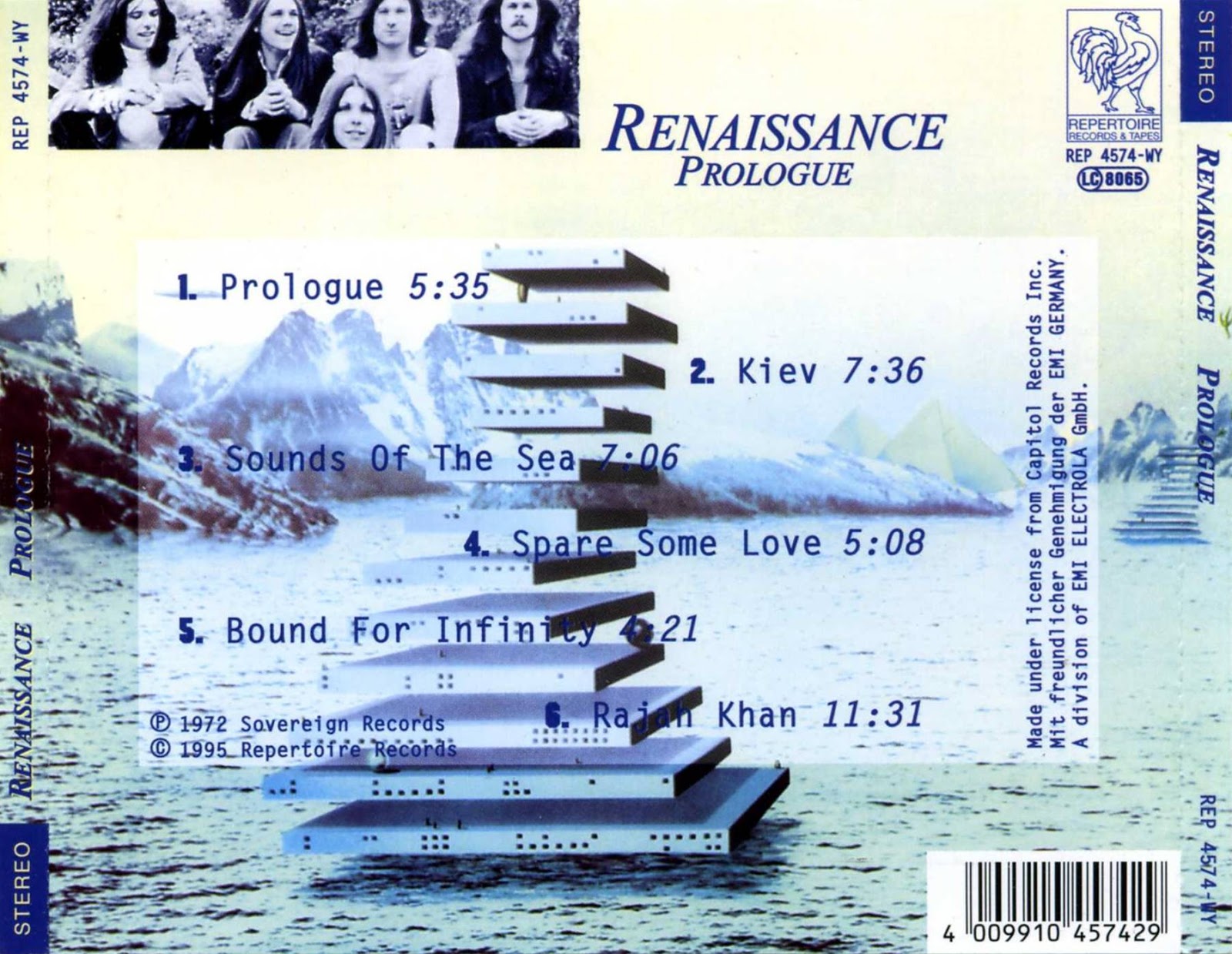 Classic Rock Covers Database: Renaissance - Prologue (1972)