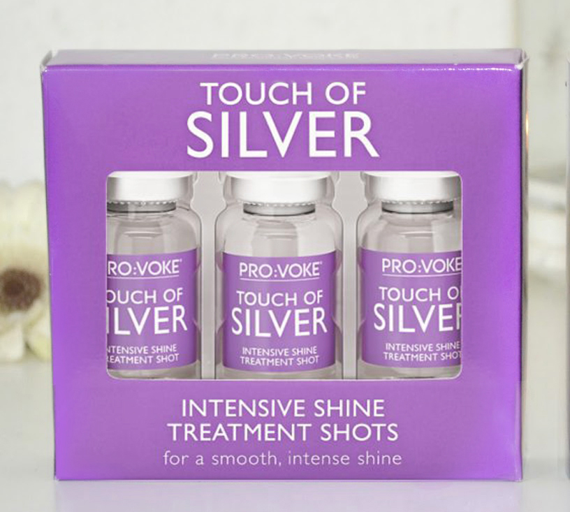 Giving Dry Hair a Boost With Touch of Silver Intensive Treatment Shots ...