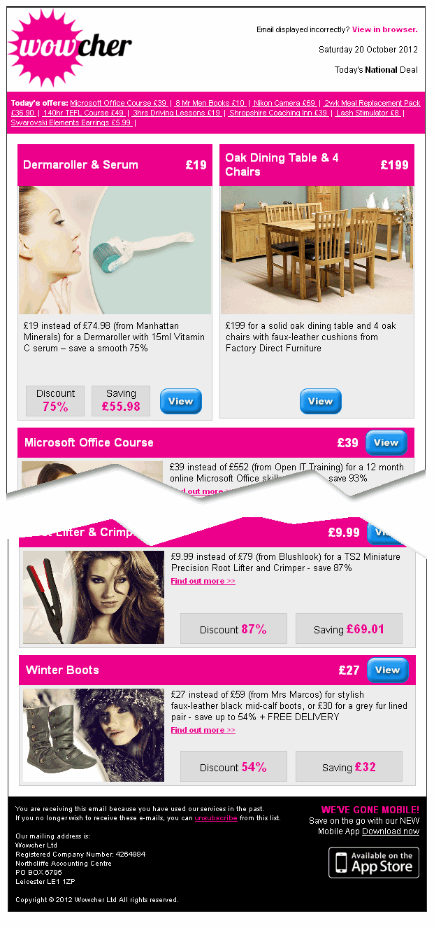 Dynamoo's Blog: October 2012