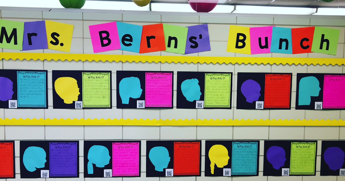 Who Am I Project | Mrs. Berns' Class