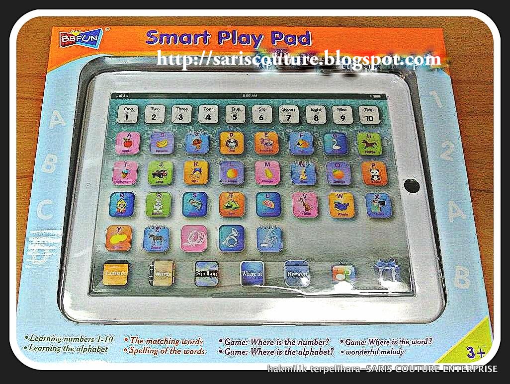 SARIS COUTURE BOUTIQUE: IPAD KIDS-SMART PLAY PAD