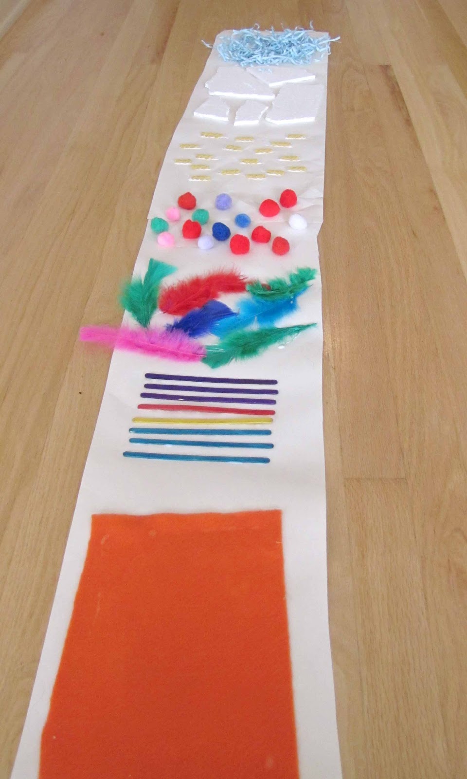 Add Sensory Play Into Your Day: Texture Road Experience | School Time ...