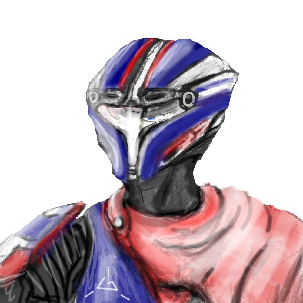 Vincent Pellemans art: Shara Voskostri in armor