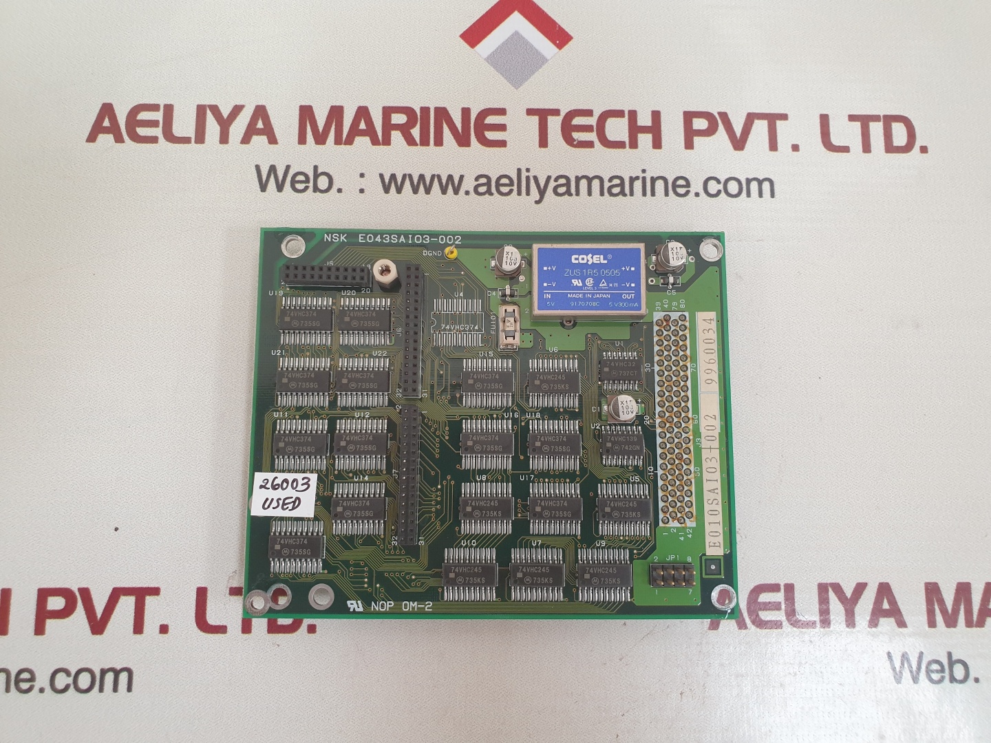 NSK E043SAI03-002 NOP OM-2 PCB CARD - Aeliya Marine