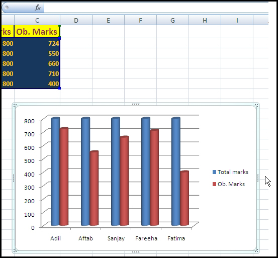 Create a chart - How to create a chart - How can i make a chart in Excel