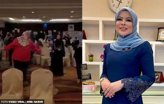 (Video) 'Rina Harun dah tinggalkan majlis' - Polis siasat video viral ... (Video) 'Rina Harun dah tinggalkan majlis' - Polis siasat video viral ...