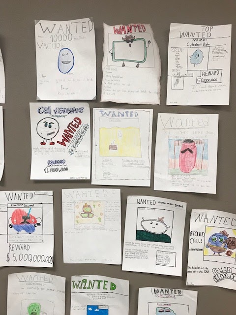 collidingwithscience: Wanted Posters for Cell Organelles