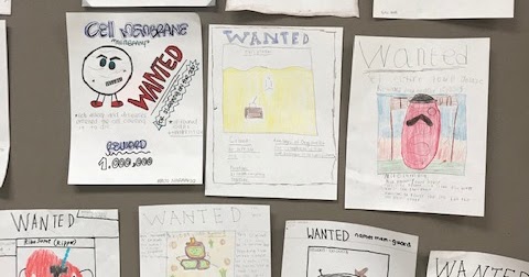 collidingwithscience: Wanted Posters for Cell Organelles
