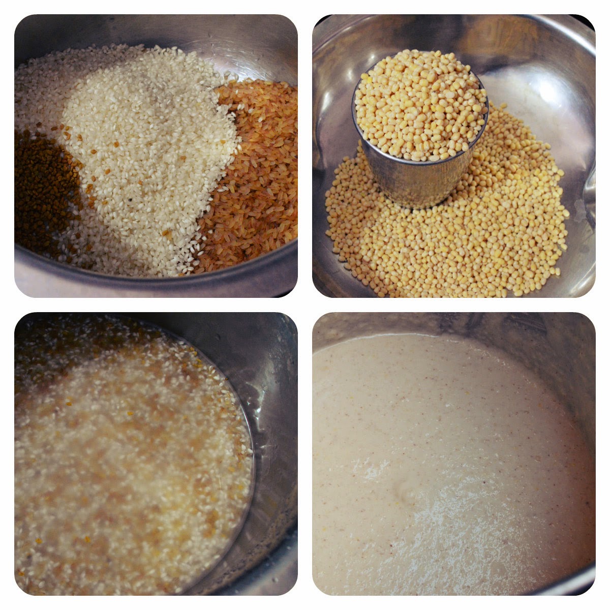 Upala: Red rice Mini Idli