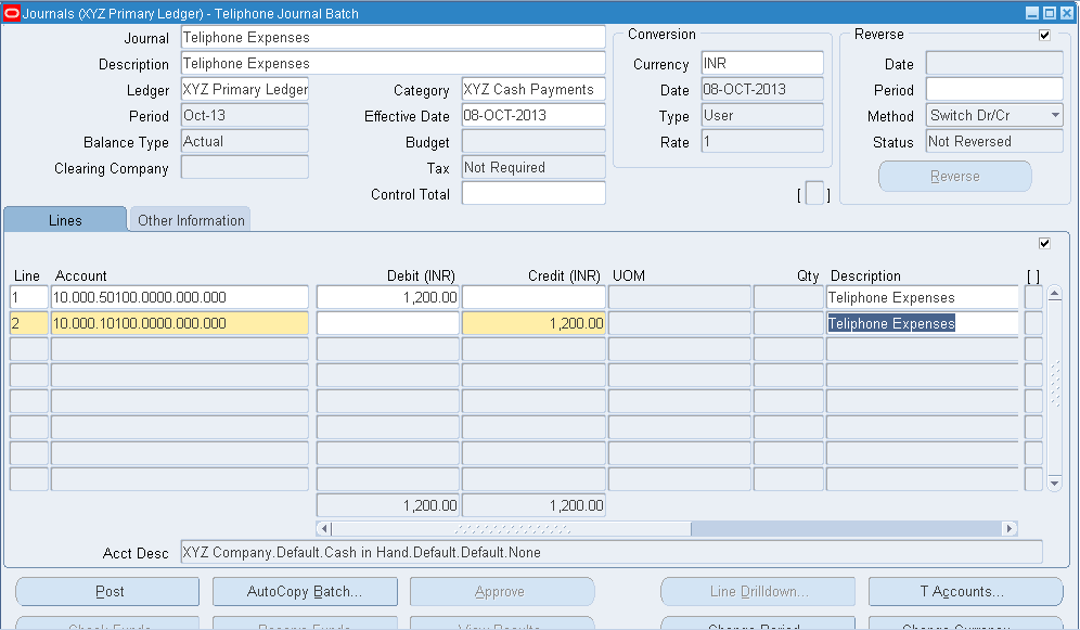 Oracle Apps Techno Functional Blog Batch Journals