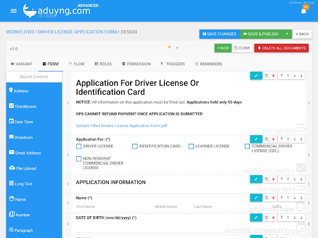 Rethink Workflow Support: Paragraph Control