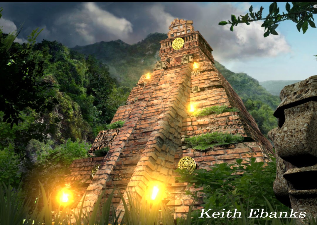 Quarter Past Mars: Mayan Temple