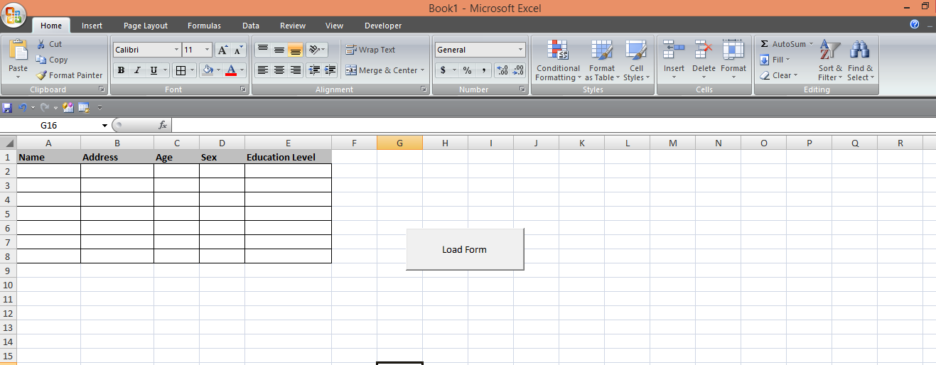 MS Excel With VBA Working With Forms In MS Excel ms-excel-with-vba-working-with-forms-in-ms-excel