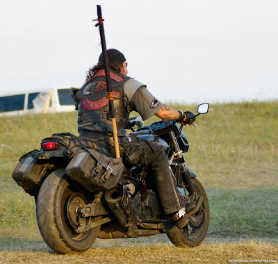 TECH HEIGHT: Bikers motorcycle club "Night Wolves"