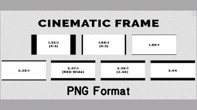 Cinematic Frames PNG PACKAGE