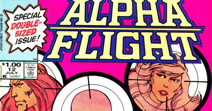 Alpha Flight #12 - John Byrne art & cover + 1st Omega Flight - Pencil Ink