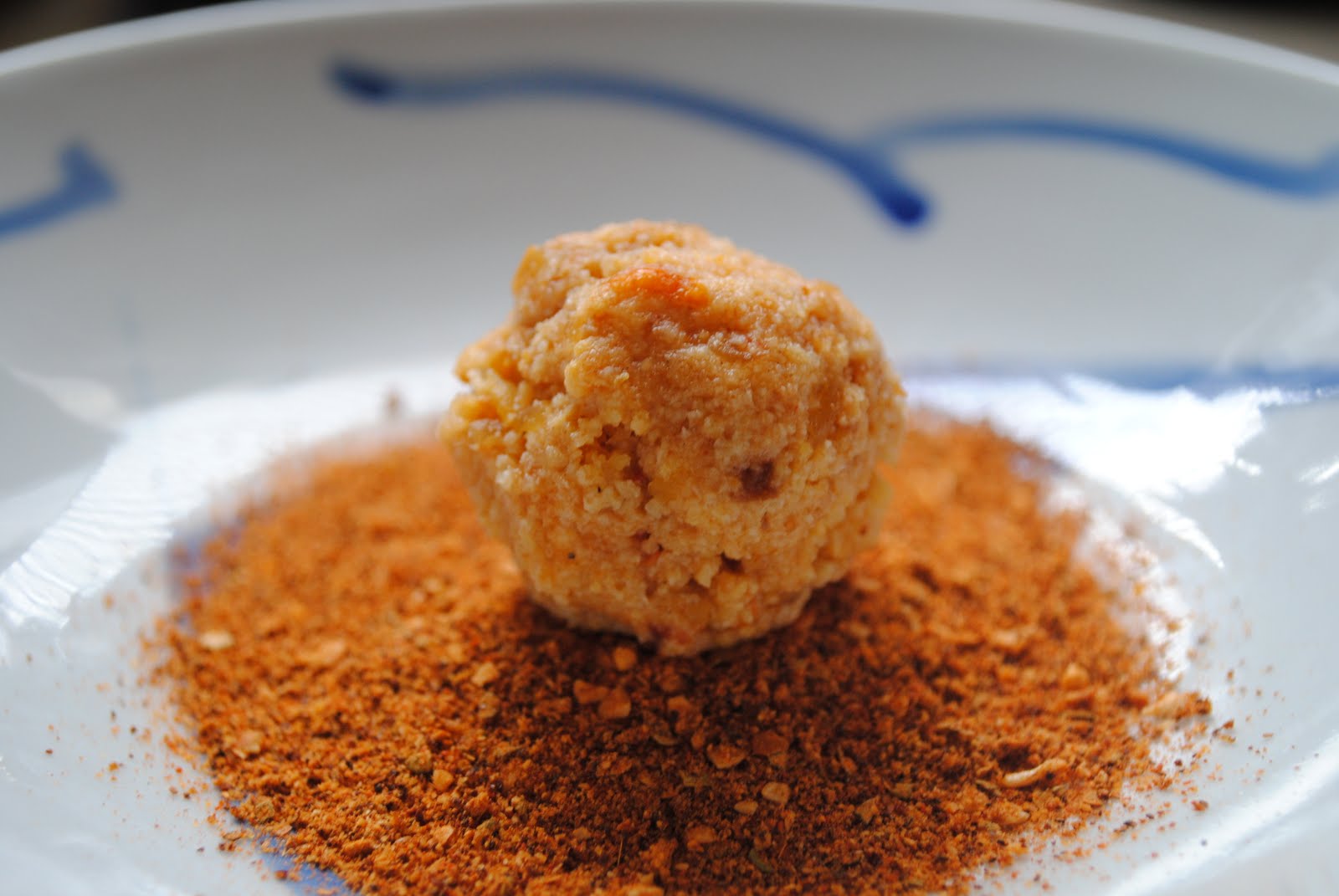 Foodette Reviews: Pumpkin Goat Cheese Cornbread Balls