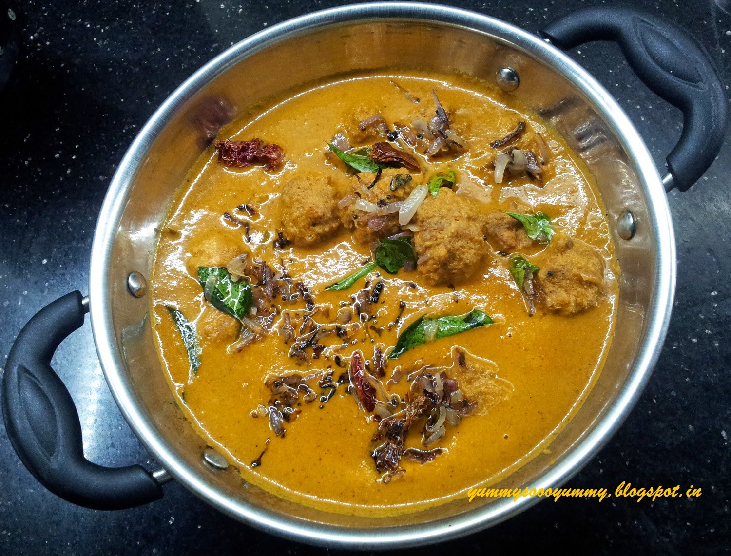 Minced Meat Ball Curry