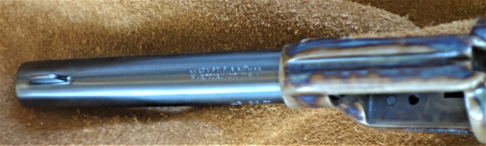 Modern V notch and cross pin frame guns? | Colt Forum