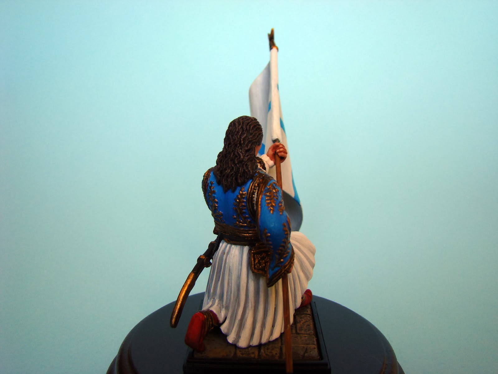 MY mini WORLD: 227. GREEK REVOLUTION 1821 – GREEK WARRIOR (KIT ...